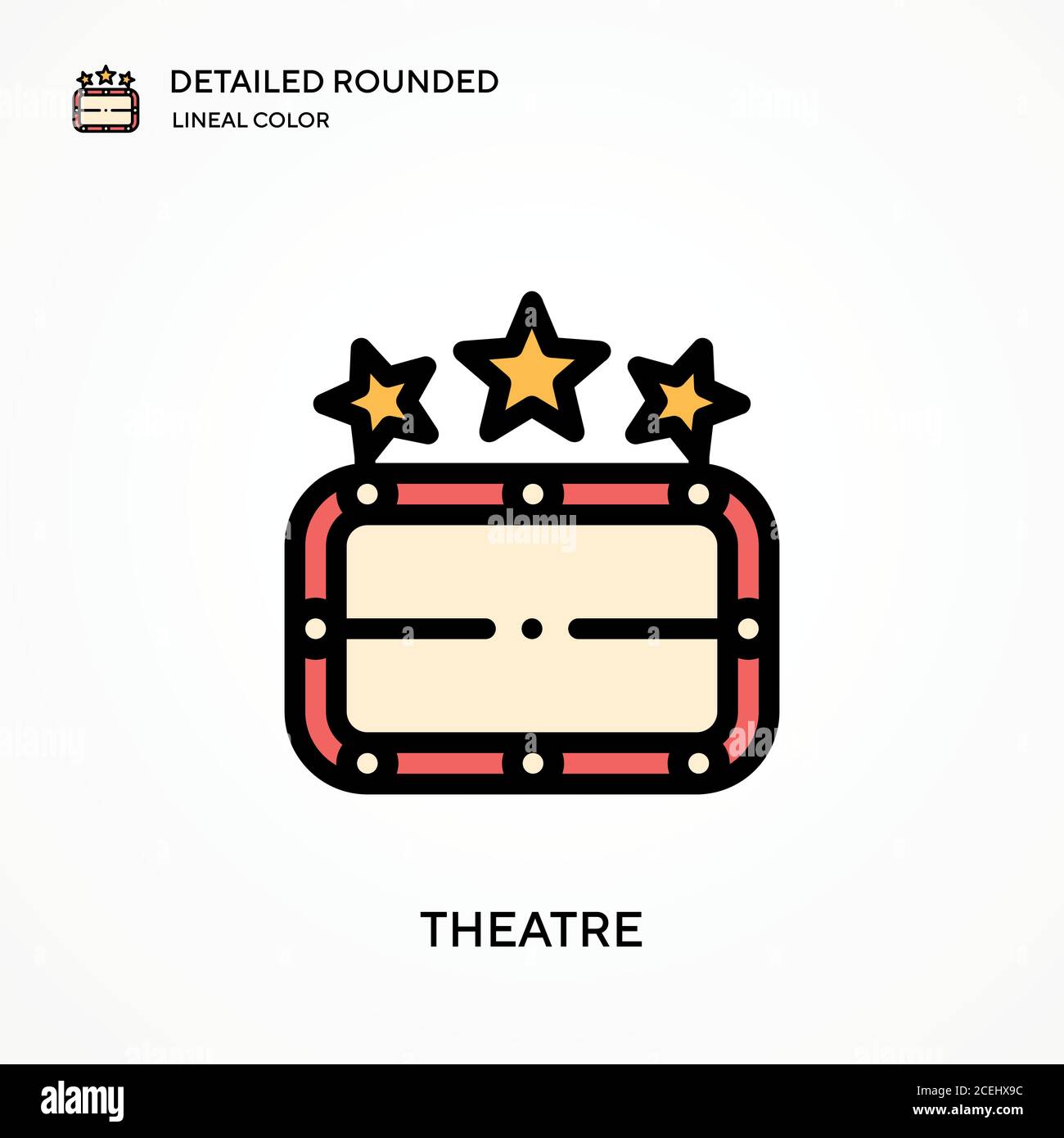 Spotlight on actor Stock Vector Images - Alamy