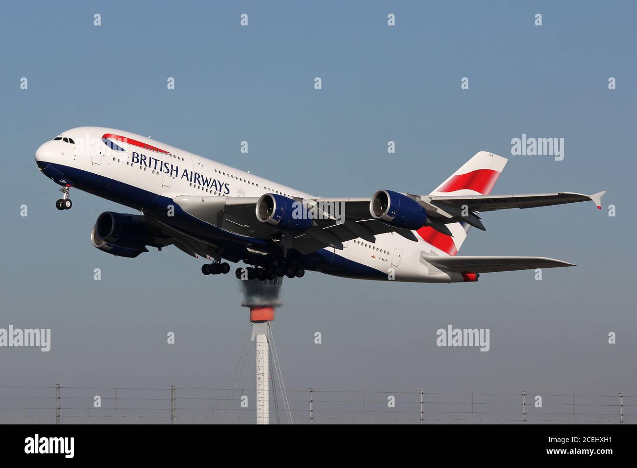British airways airbus a380 aircraft hi-res stock photography and ...
