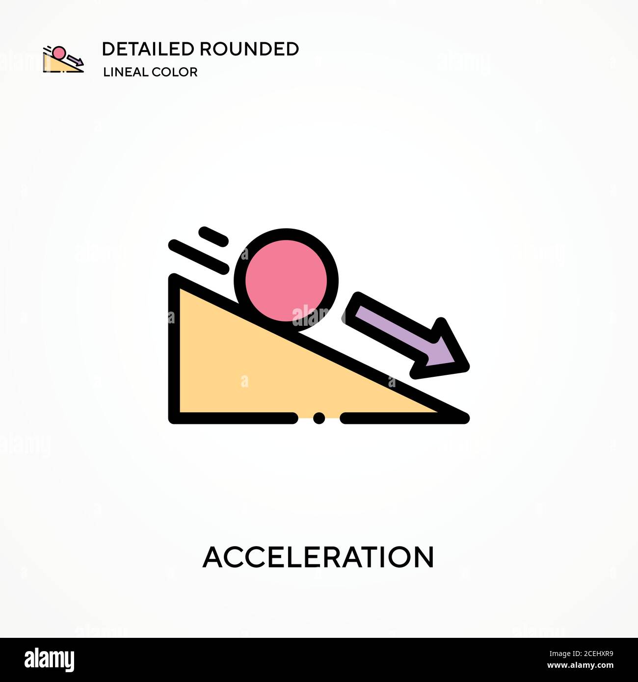 Car with zoom effect Stock Vector Images - Alamy