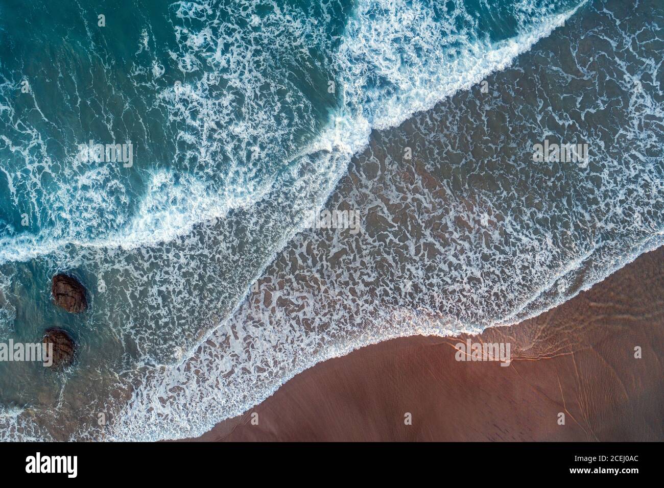 Top view above beach promenade hi-res stock photography and images - Alamy