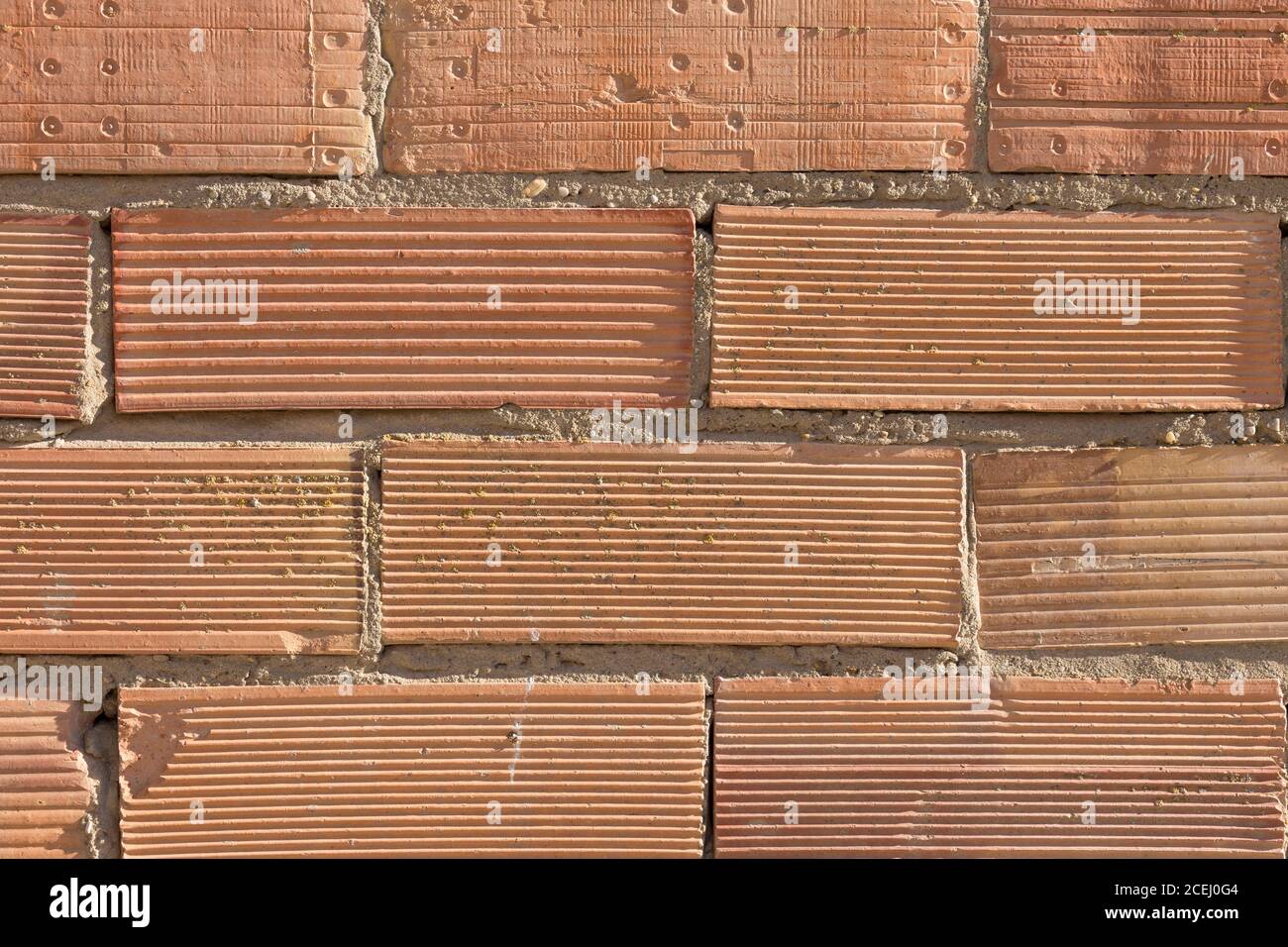 A wall made out of bricks in Gallur, Spain Stock Photo - Alamy