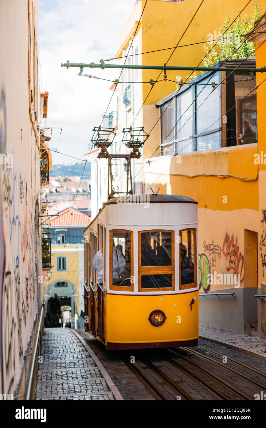 Tram railing hi-res stock photography and images - Alamy