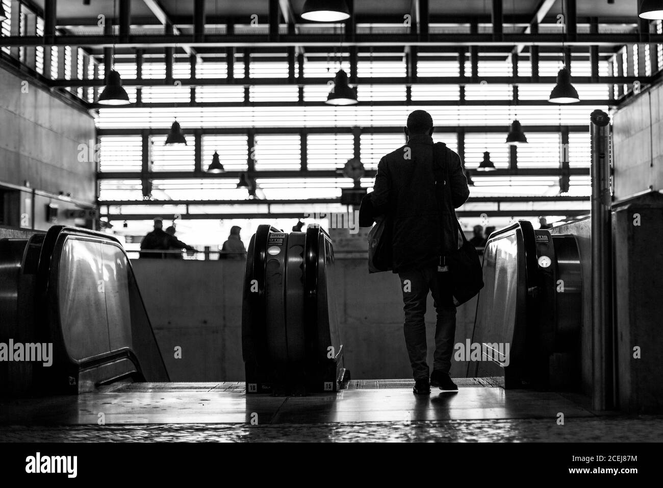 Inside a train station hi-res stock photography and images - Alamy