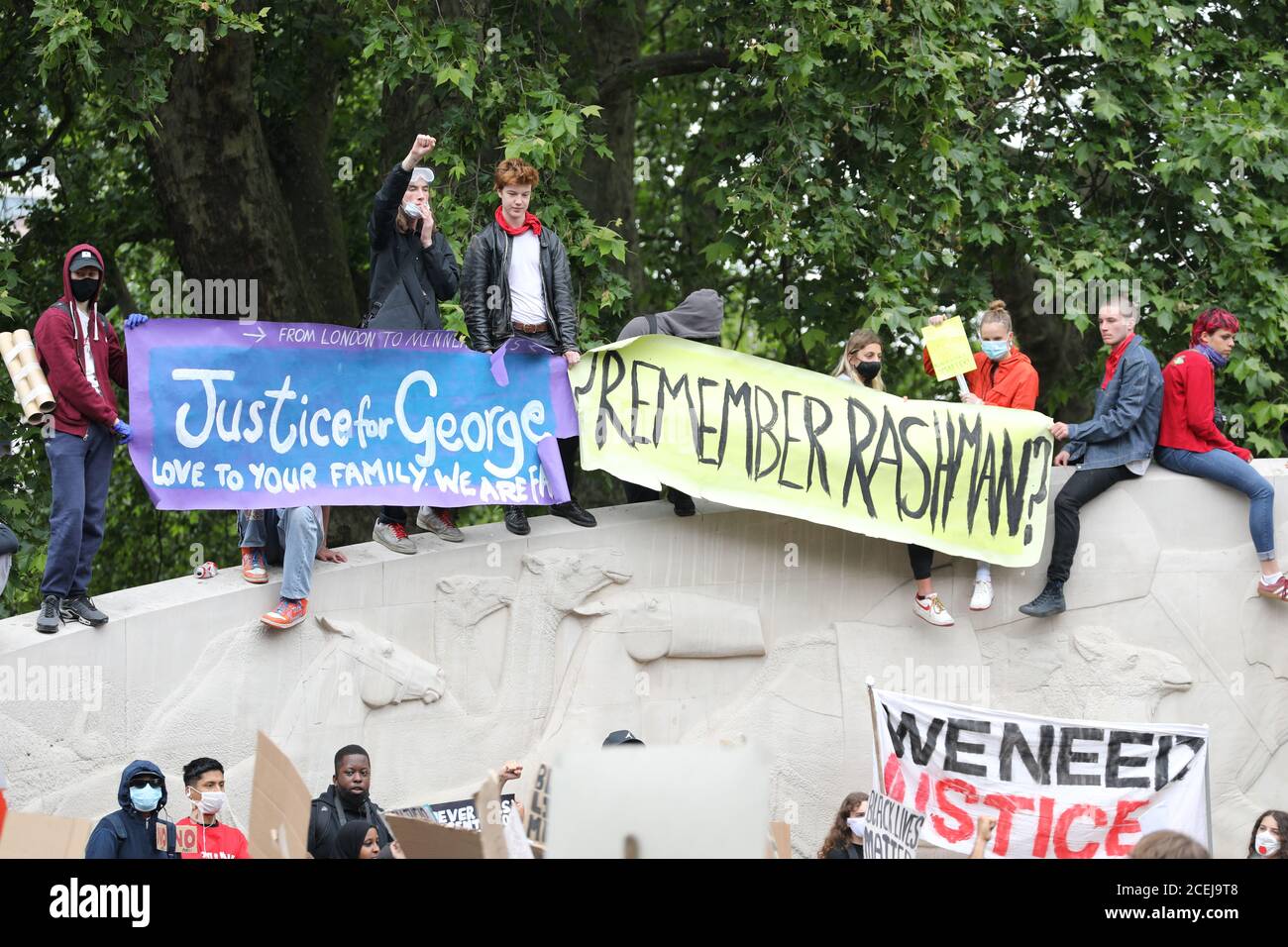 Blm march hi-res stock photography and images - Alamy