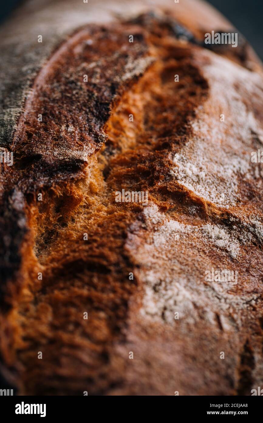 Homemade rustic bread Stock Photo - Alamy