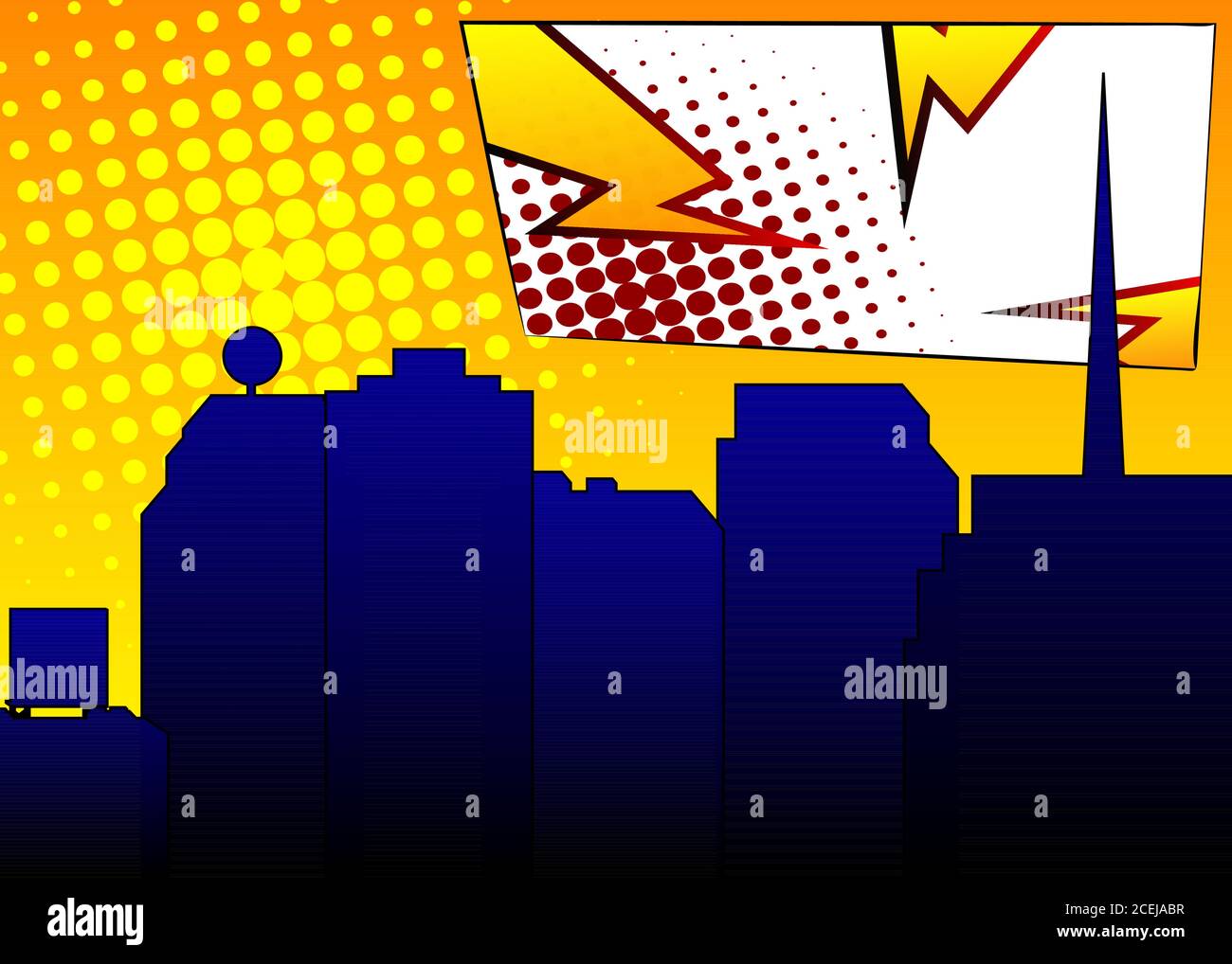 Megacity artwork Stock Vector Images - Alamy