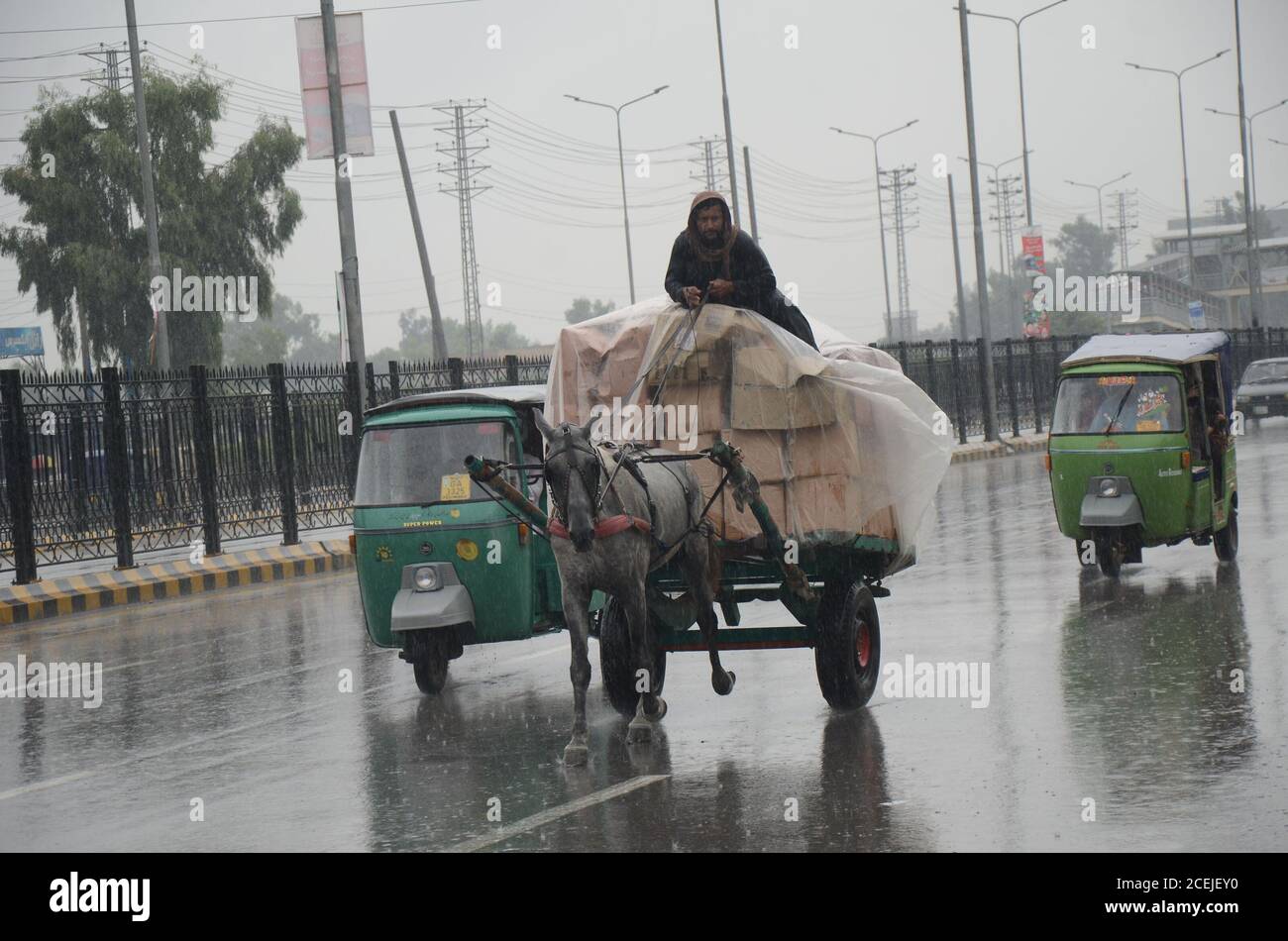 Peshawar, Pakistan. 01st Sep, 2020. Pakistani people on their way ...