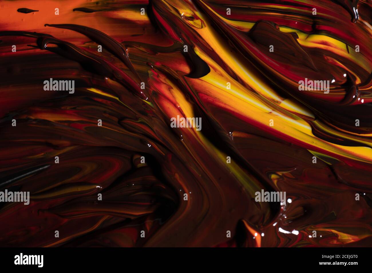 Mix of thick fresh paint Stock Photo - Alamy