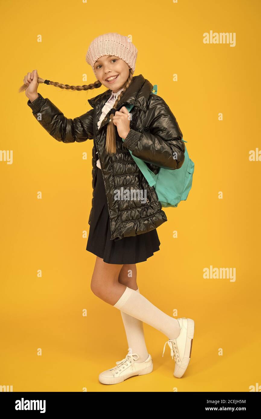 Adorable pupil. Fall autumn winter. Buy clothes for school season ...