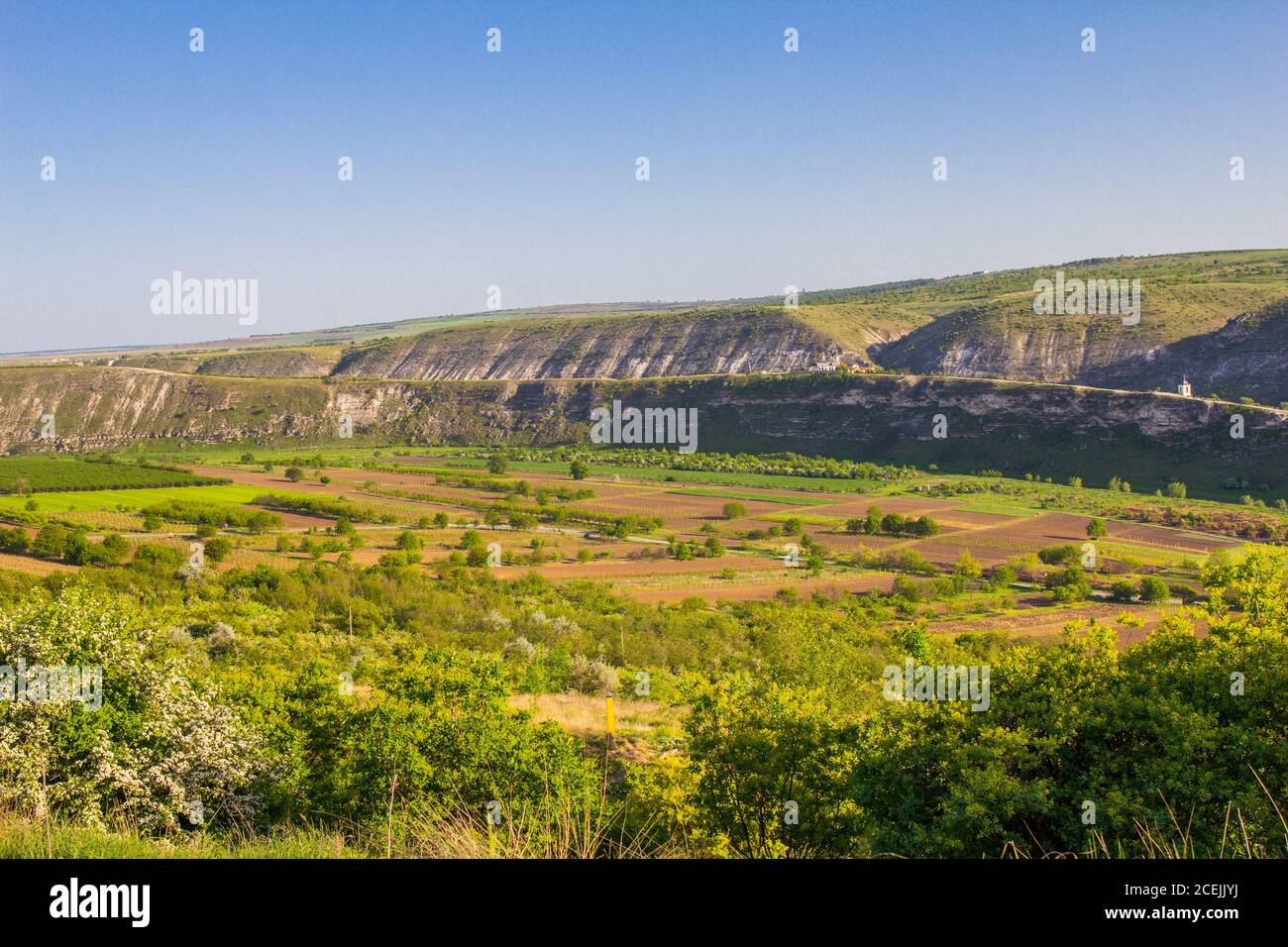 Beautifull view to Old Orhei Vechi famous travel destination in Moldova ...