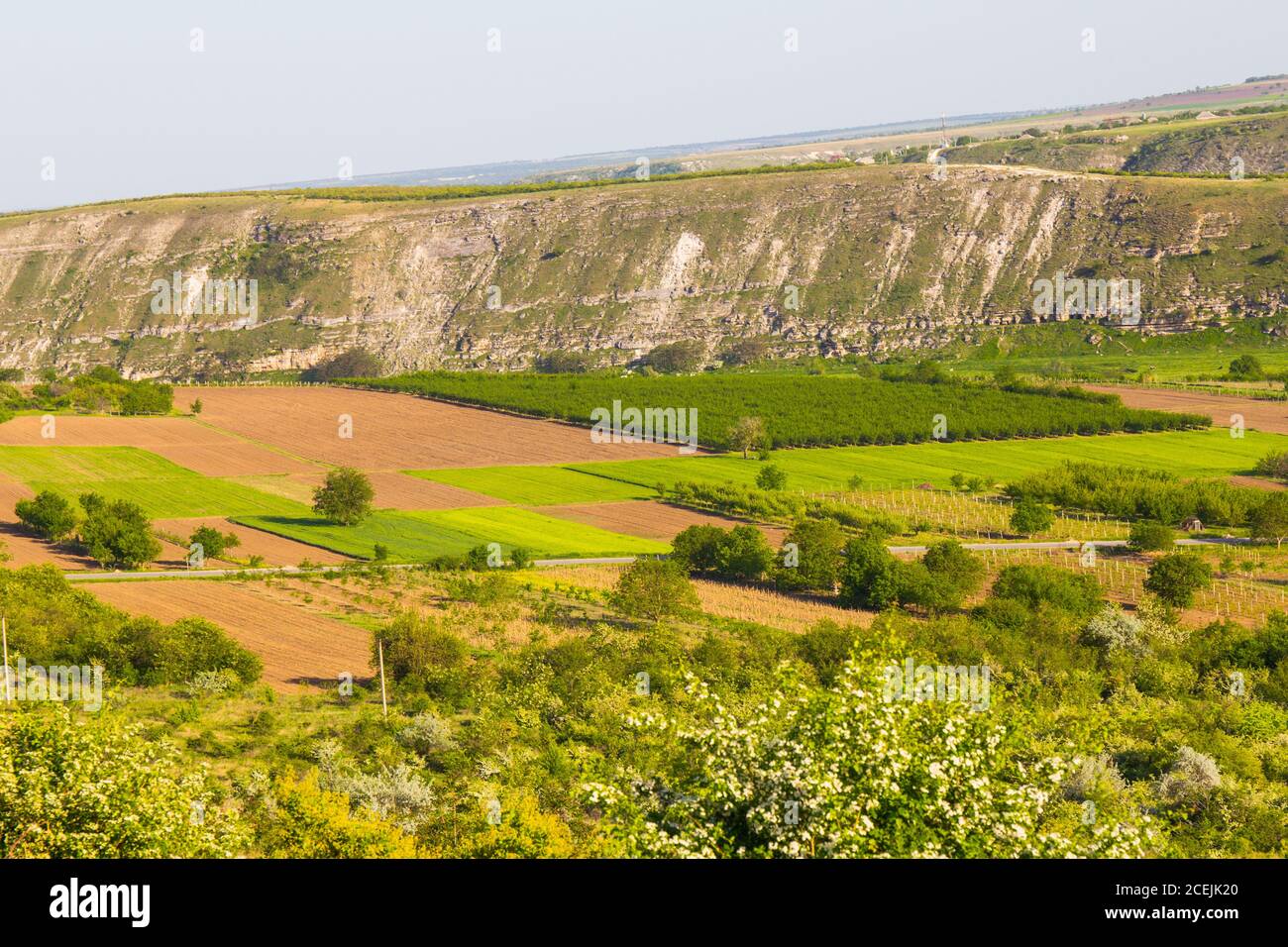 Beautifull view to Old Orhei Vechi famous travel destination in Moldova ...