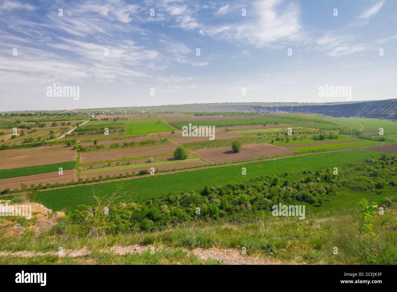 Beautifull view to Old Orhei Vechi famous travel destination in Moldova ...