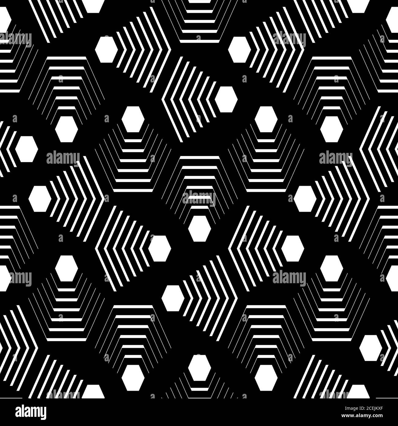 Seamless monochrome vector graphic of art deco design with a ...