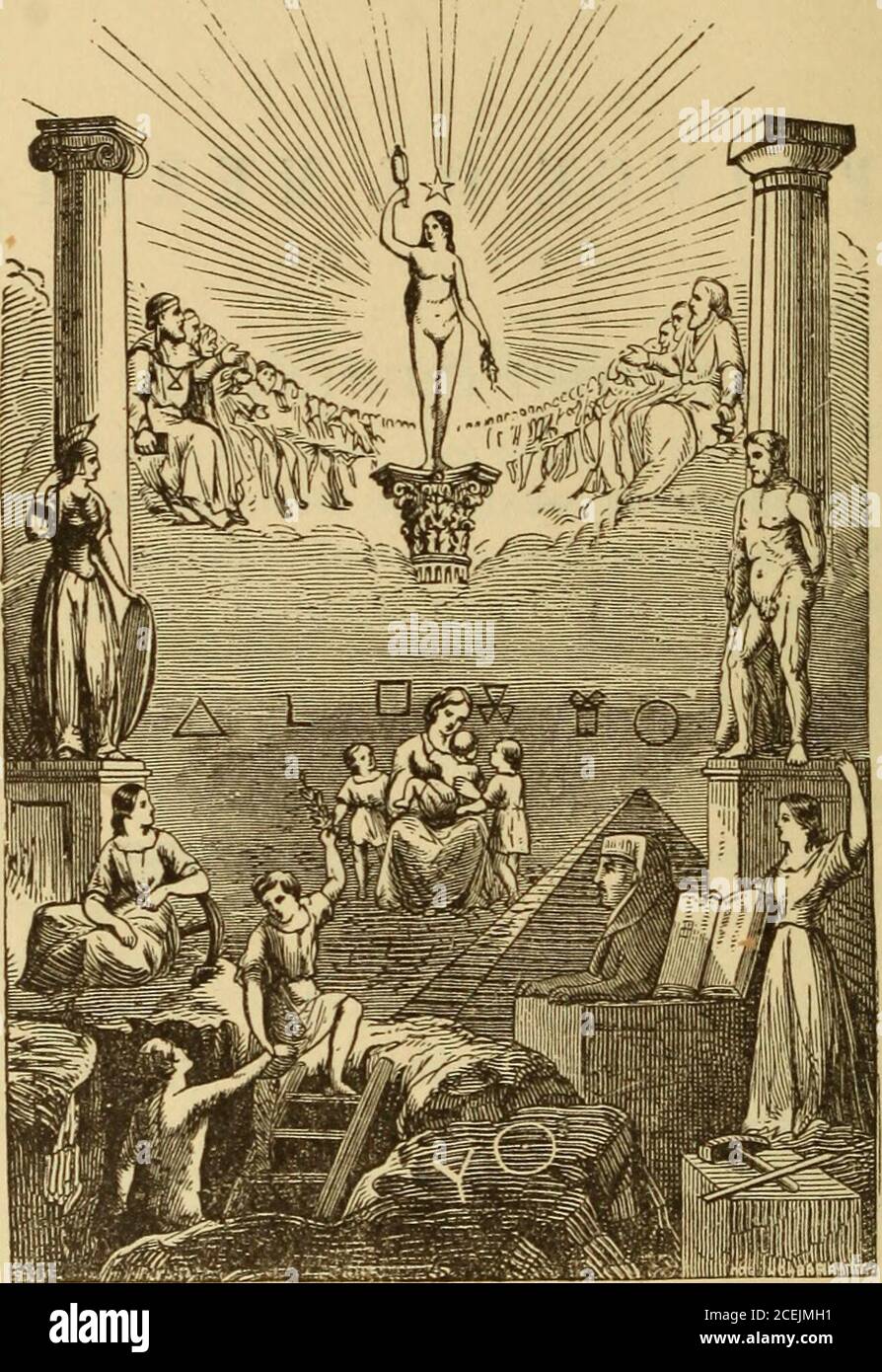 . The book of the ancient and accepted Scottish rite. under the Holy of Holies at Jerusalem, and ...