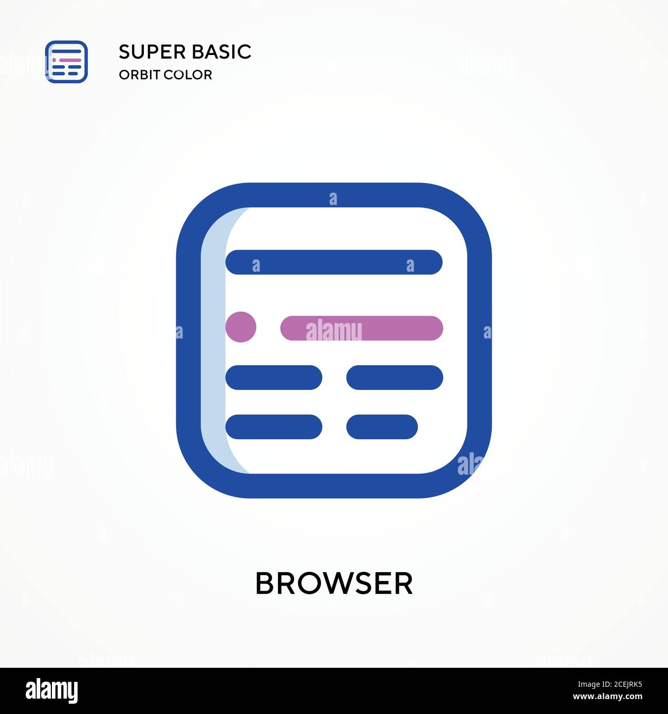 Ui basic browser Cut Out Stock Images & Pictures - Alamy