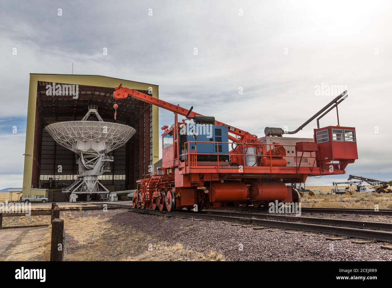 An antenna dish of the Karl G. Jansky Very Large Array radiotelescope ...