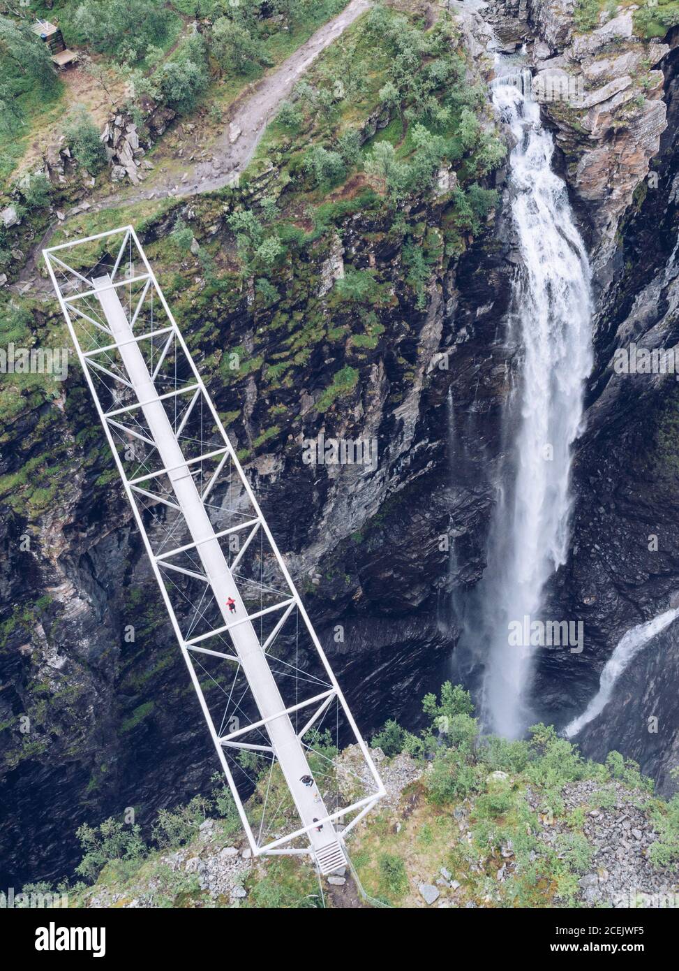 Bridge over ravine hi-res stock photography and images - Alamy