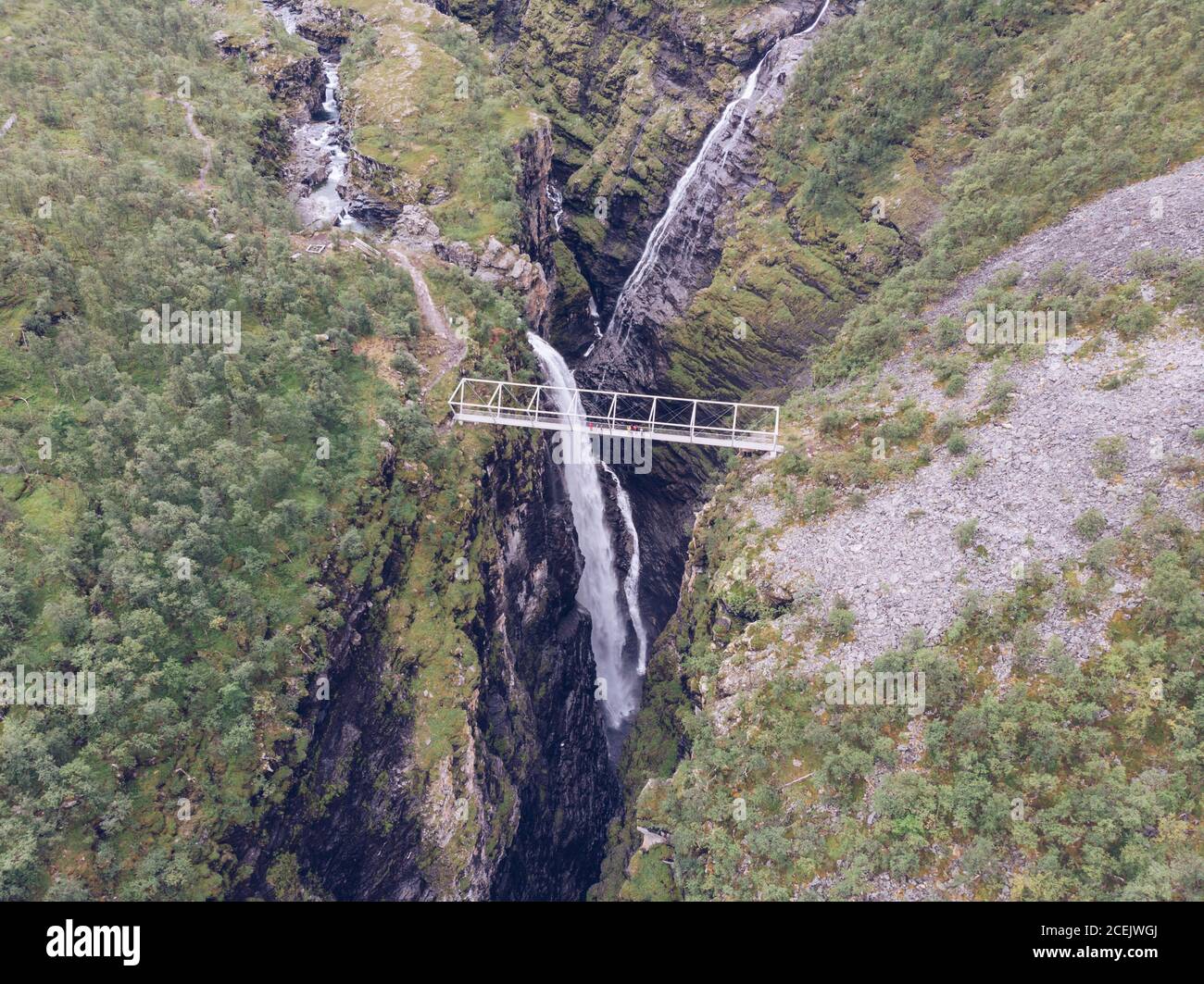 Bridge over ravine hi-res stock photography and images - Alamy