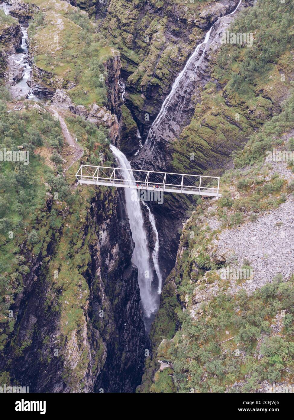 Bridge over ravine hi-res stock photography and images - Alamy