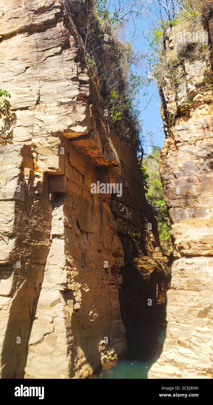 Minas Gerais State, Brazil. Furnas canyons in Capitólio Stock Photo - Alamy