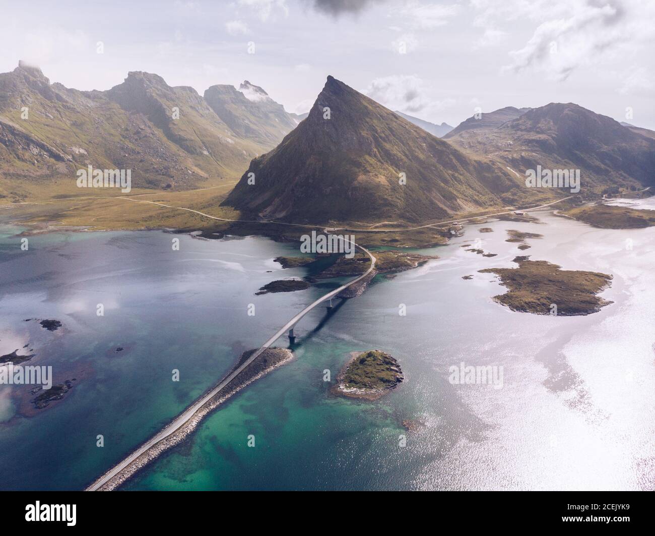 Amazing bridge on lofoten islands hi-res stock photography and images ...