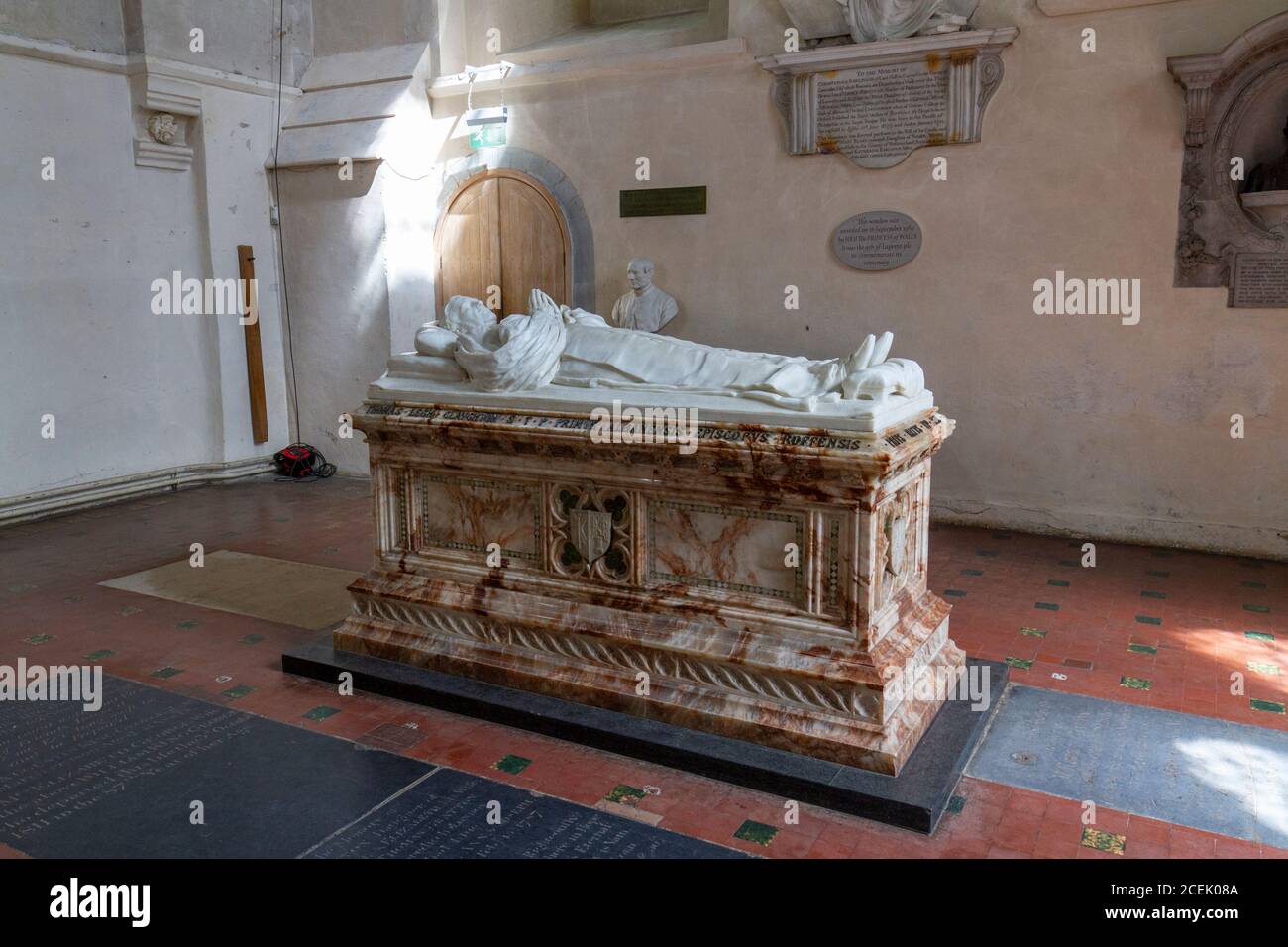 Tomb of Thomas Legh Claughton in St Albans Cathedral, St Albans, UK ...
