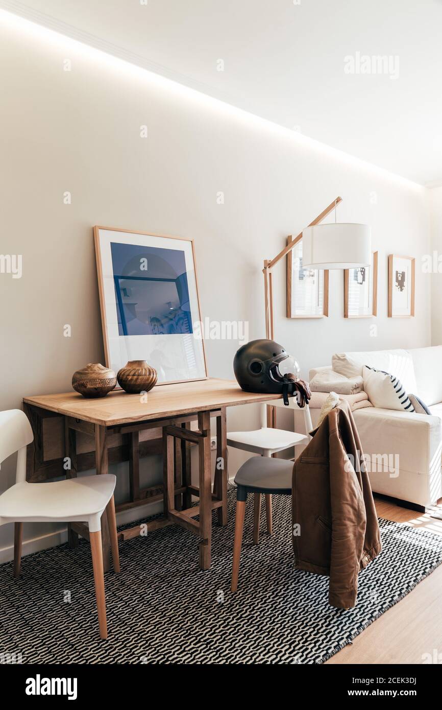 Jacket hanging hi-res stock photography and images - Alamy