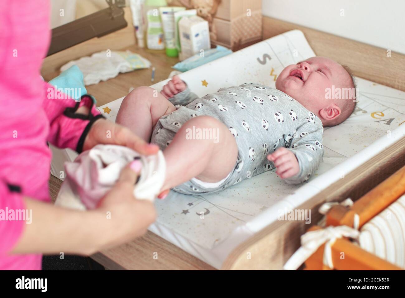 Boy cleaning table hi-res stock photography and images - Alamy