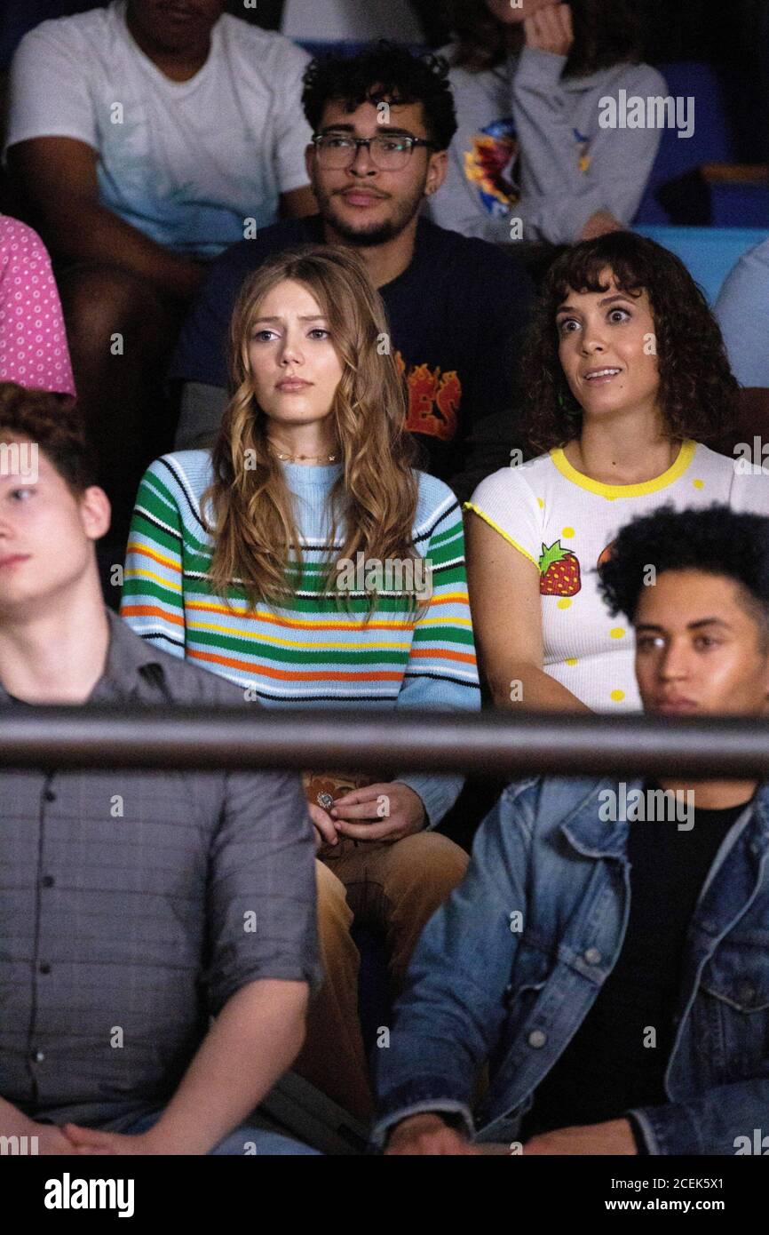 THE BINGE, from left: Grace Van Dien, Natalie Paige Goldberg, 2020. ph ...