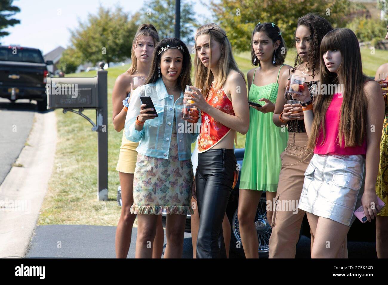 THE BINGE, beginning 2nd from left: Zainne Saleh, Marta Piekarz, 2020 ...