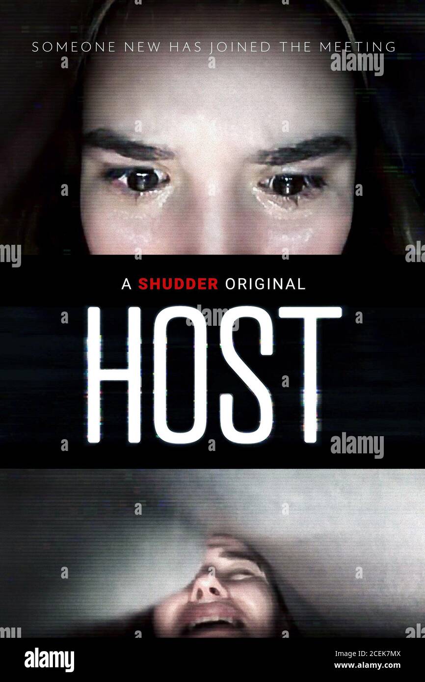 HOST, US poster, from top: Haley Bishop, Emma Louise Webb, 2020 ...