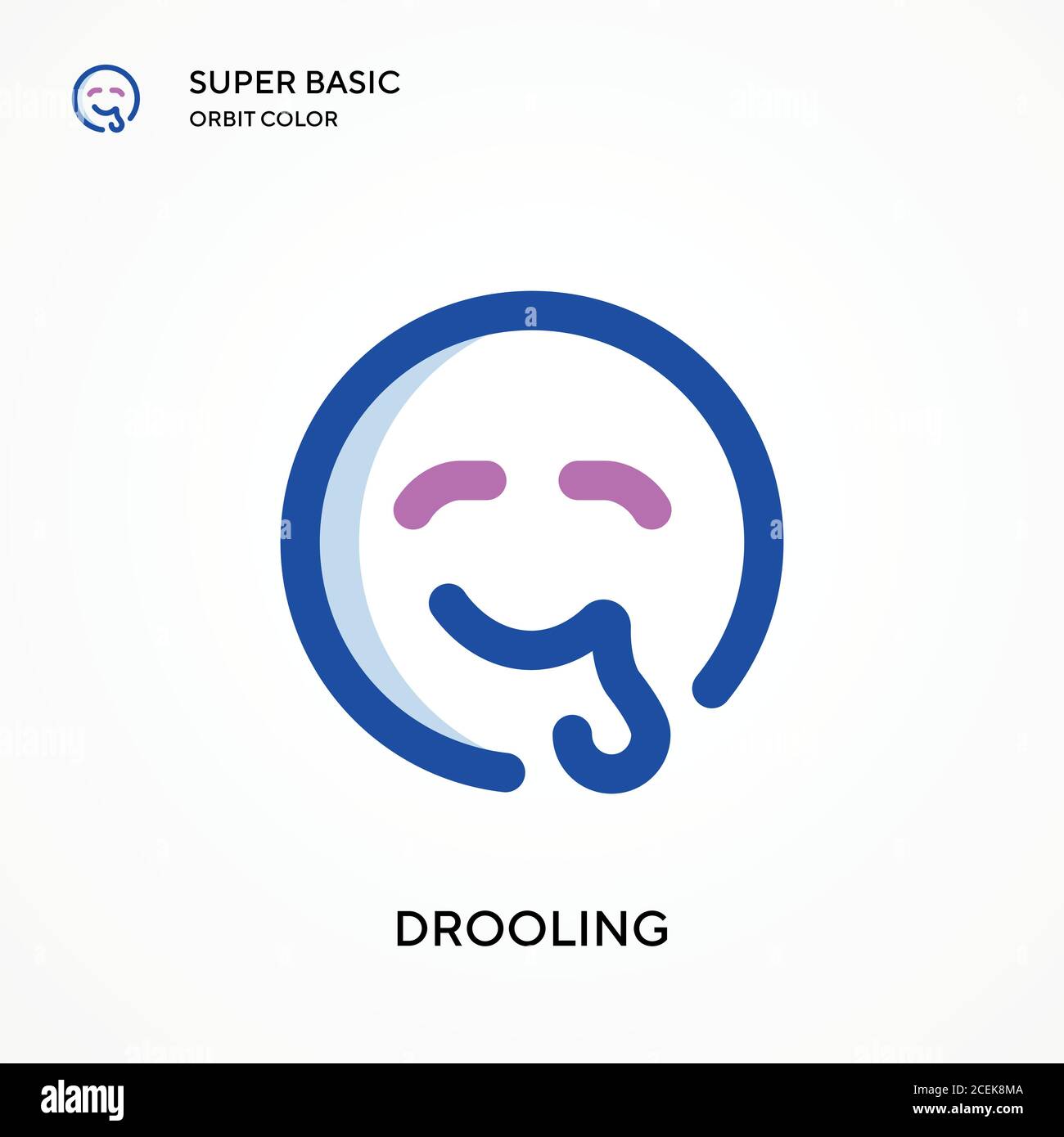 Drool emoji hi-res stock photography and images - Alamy