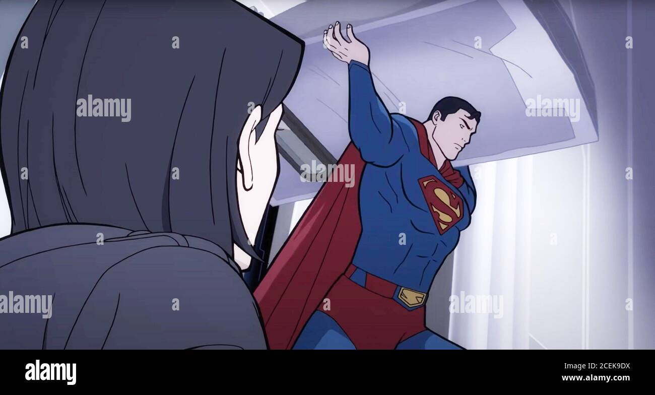 SUPERMAN: MAN OF TOMORROW, from left: Lois Lane (voice: Alexandra Daddario), Superman / Clark ...