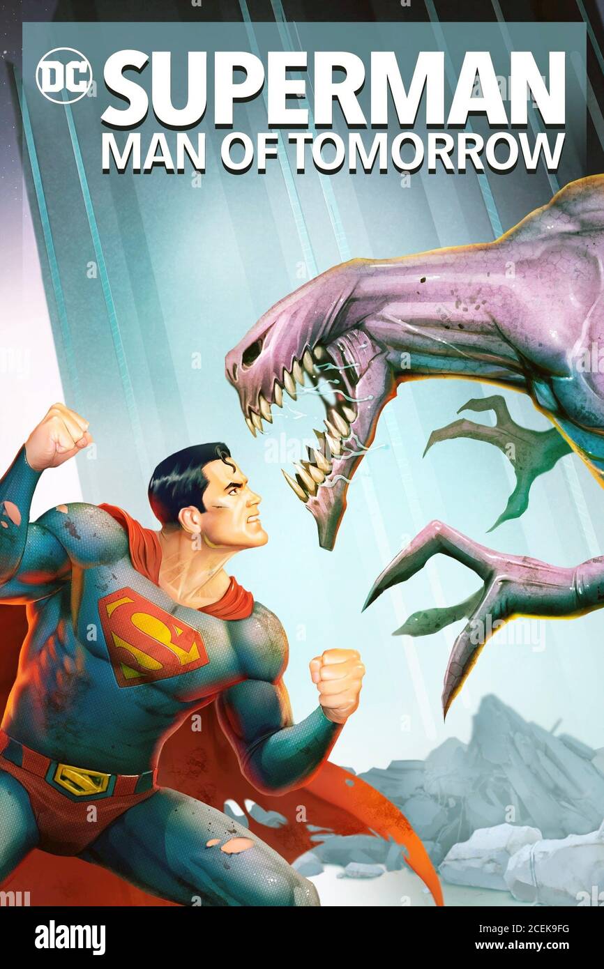 SUPERMAN: MAN OF TOMORROW, poster, from left: Superman / Clark Kent (voice: Darren Criss ...