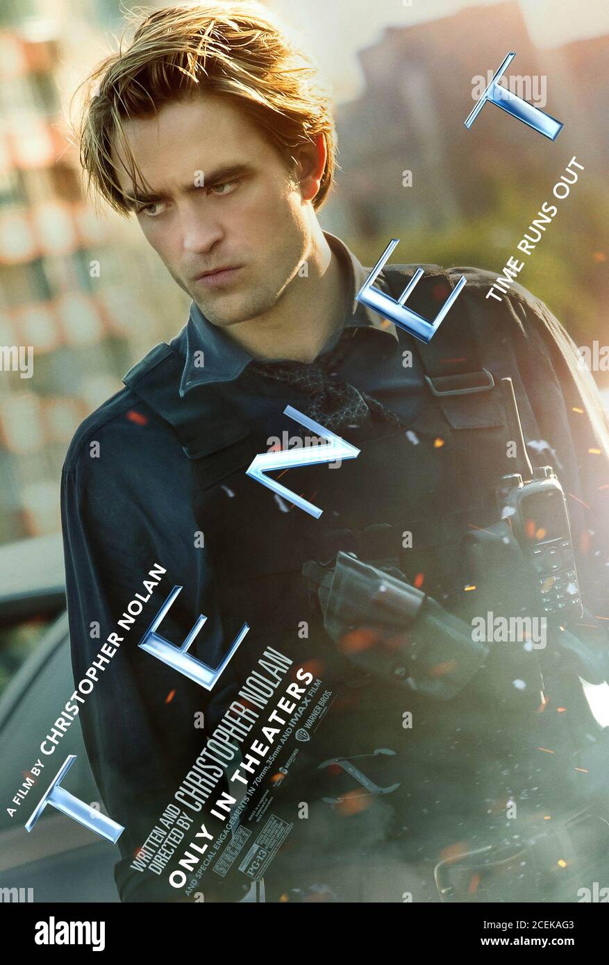 TENET, US character poster, Robert Pattinson, 2020. © Warner Bros ...