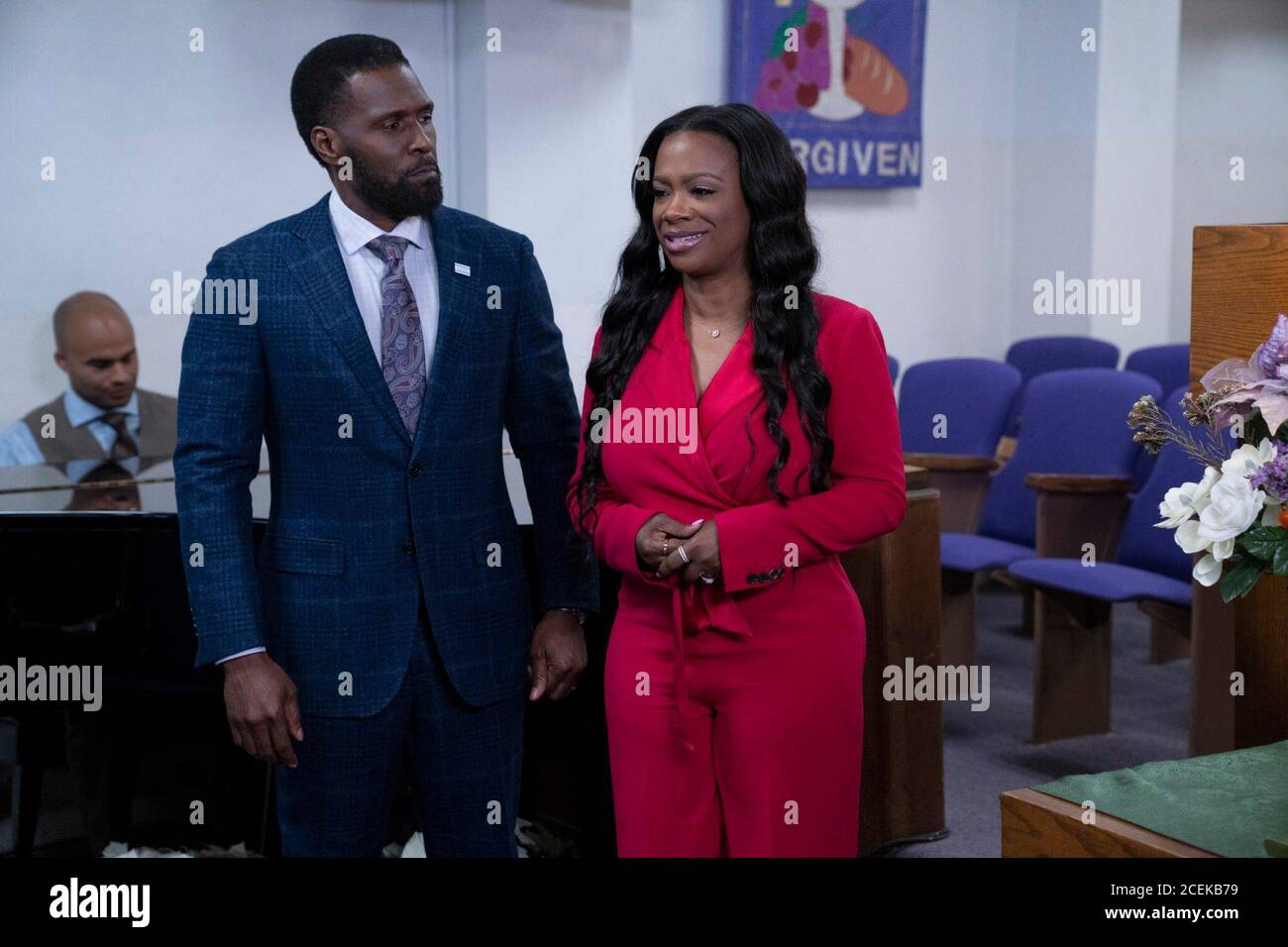 THE CHI, from left: Curtiss Cook, Kandi Burruss, Lackin , (Season 3, ep ...