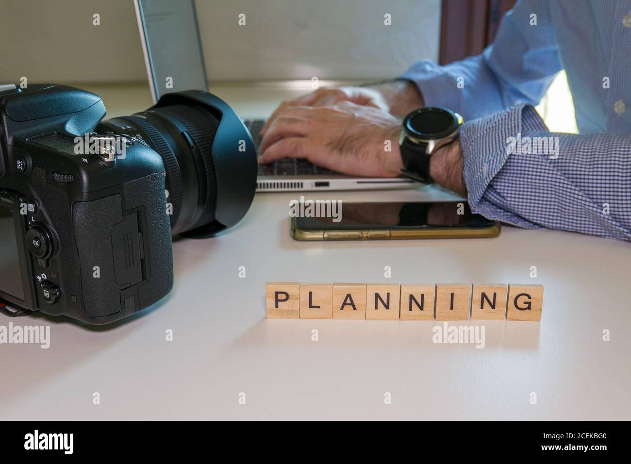 Map plans people hi-res stock photography and images - Alamy