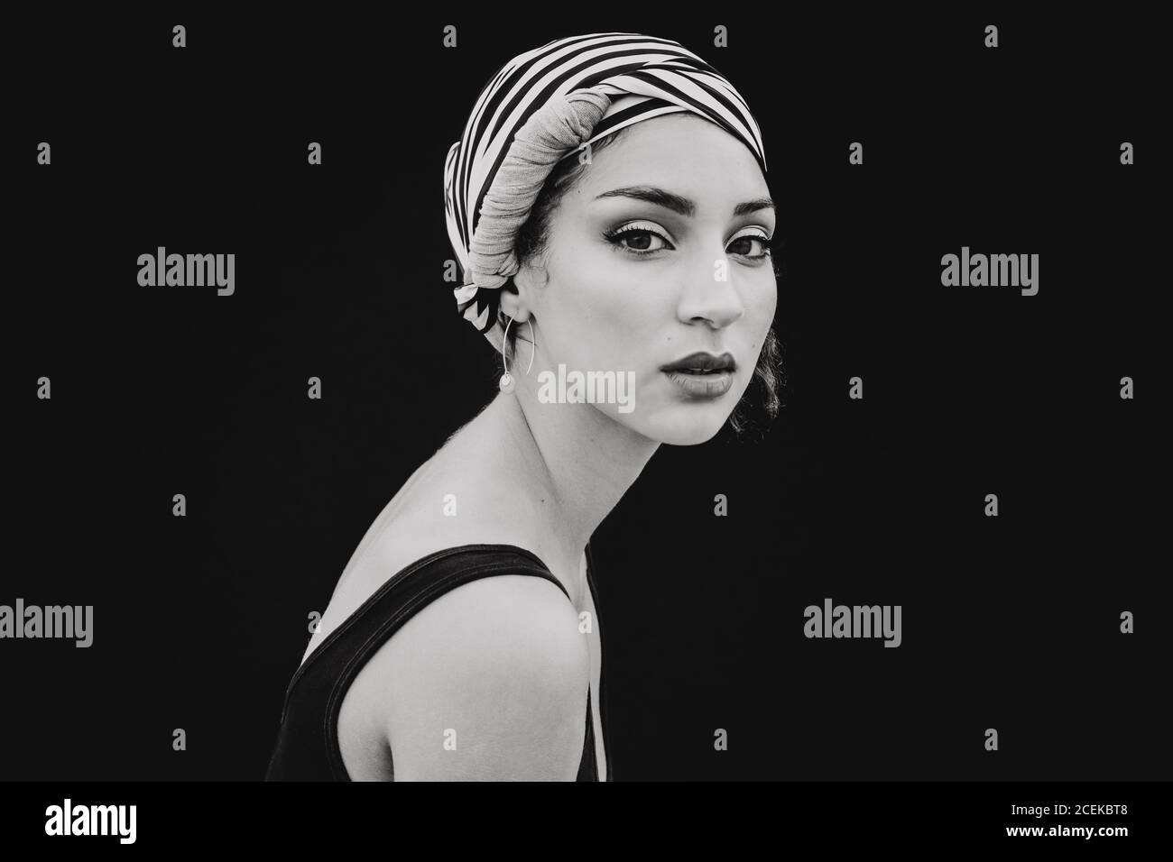 Striped head cloth hi-res stock photography and images - Alamy