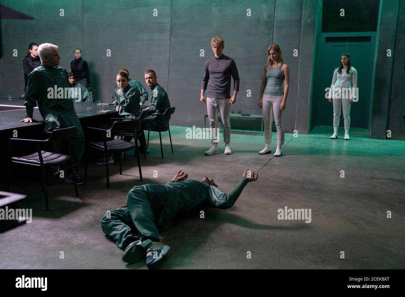 THE RAIN, center 2 from left Lucas Lynggaard Tonnesen, Clara Rosager ...