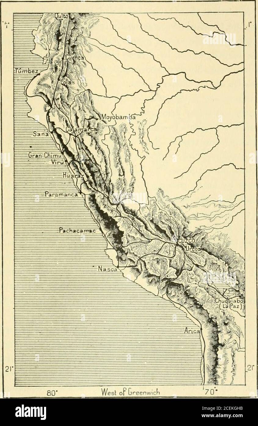 . The earth and its inhabitants ... he communications between Cuzco and ...