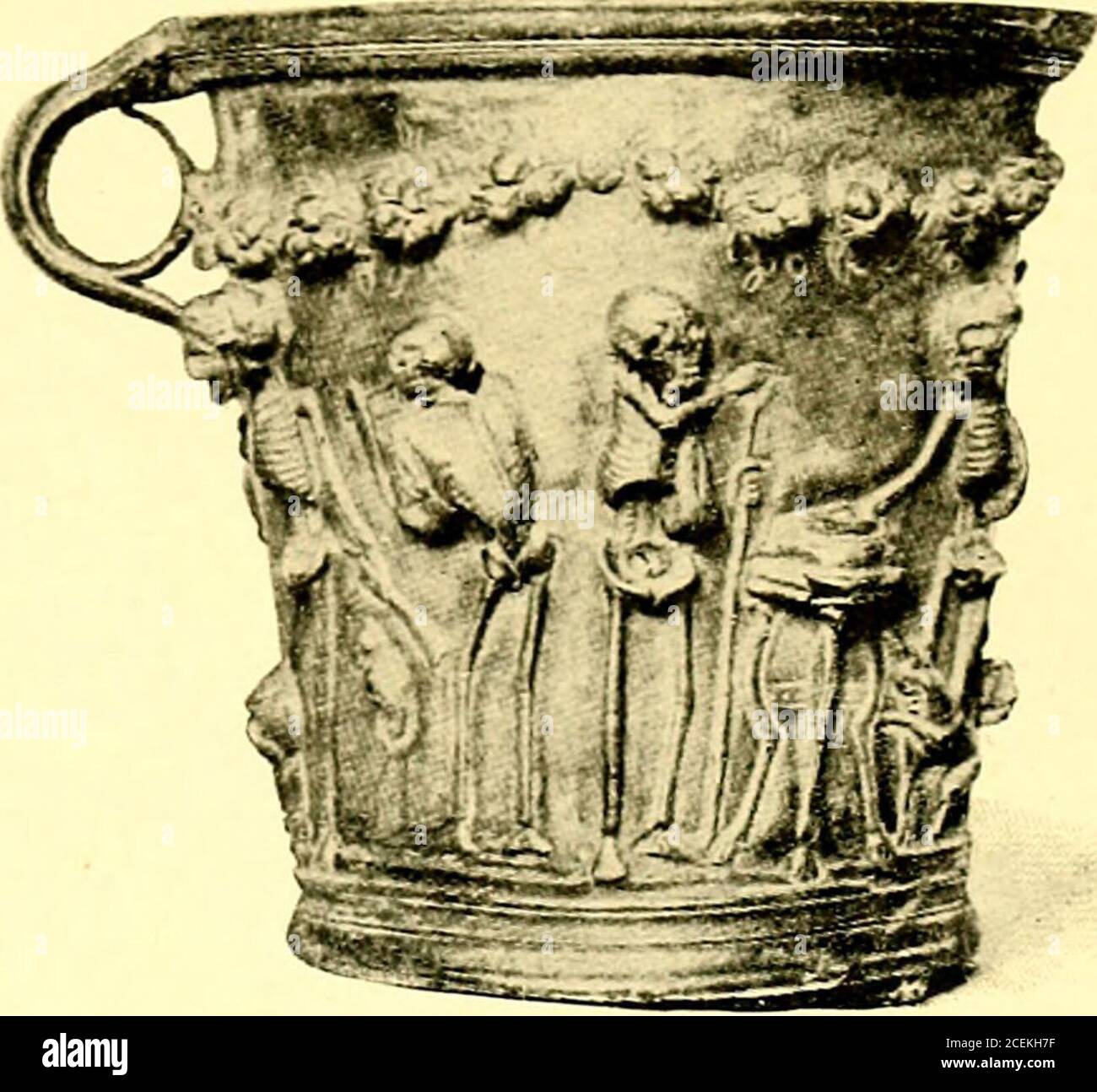 . The Open court. ptian habit to hand around at thefeast a mummv with ...