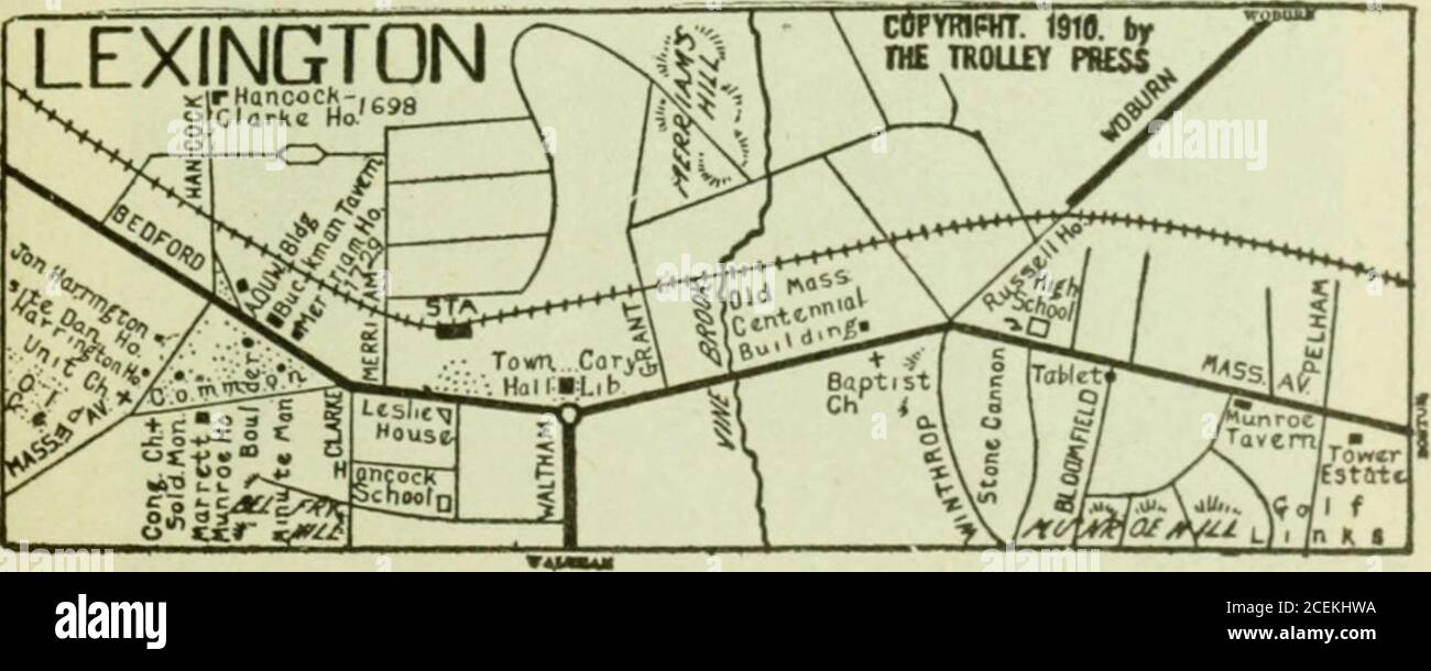 Lowell trolley hi-res stock photography and images - Alamy