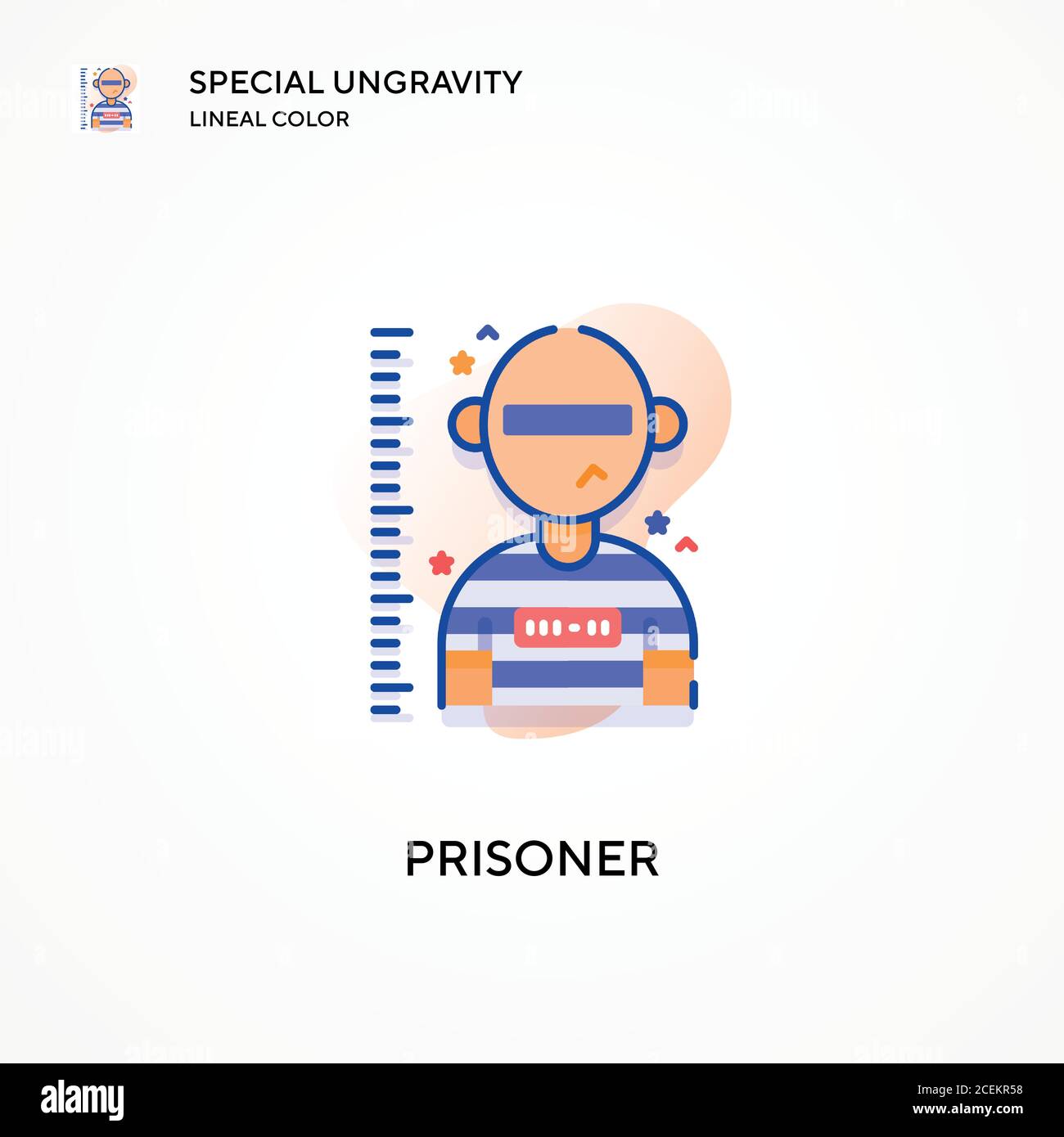 Modern prison cell prisoner Stock Vector Images - Alamy