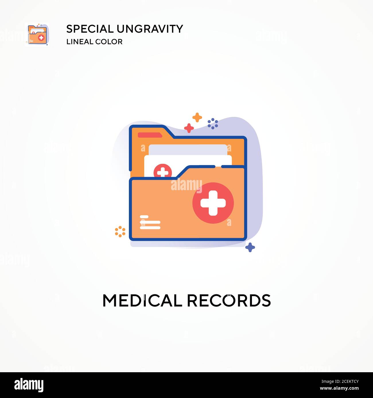 Medical records electronic Stock Vector Images - Alamy