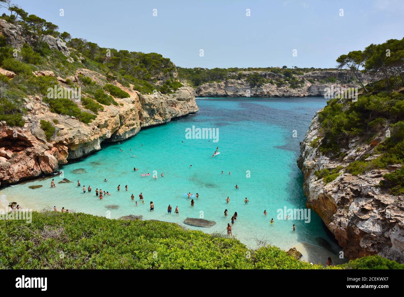 Majorca beach sea blue cala moro hi-res stock photography and images ...