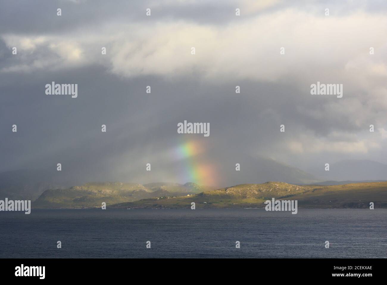 Scottish highlands rainbow hi-res stock photography and images - Alamy