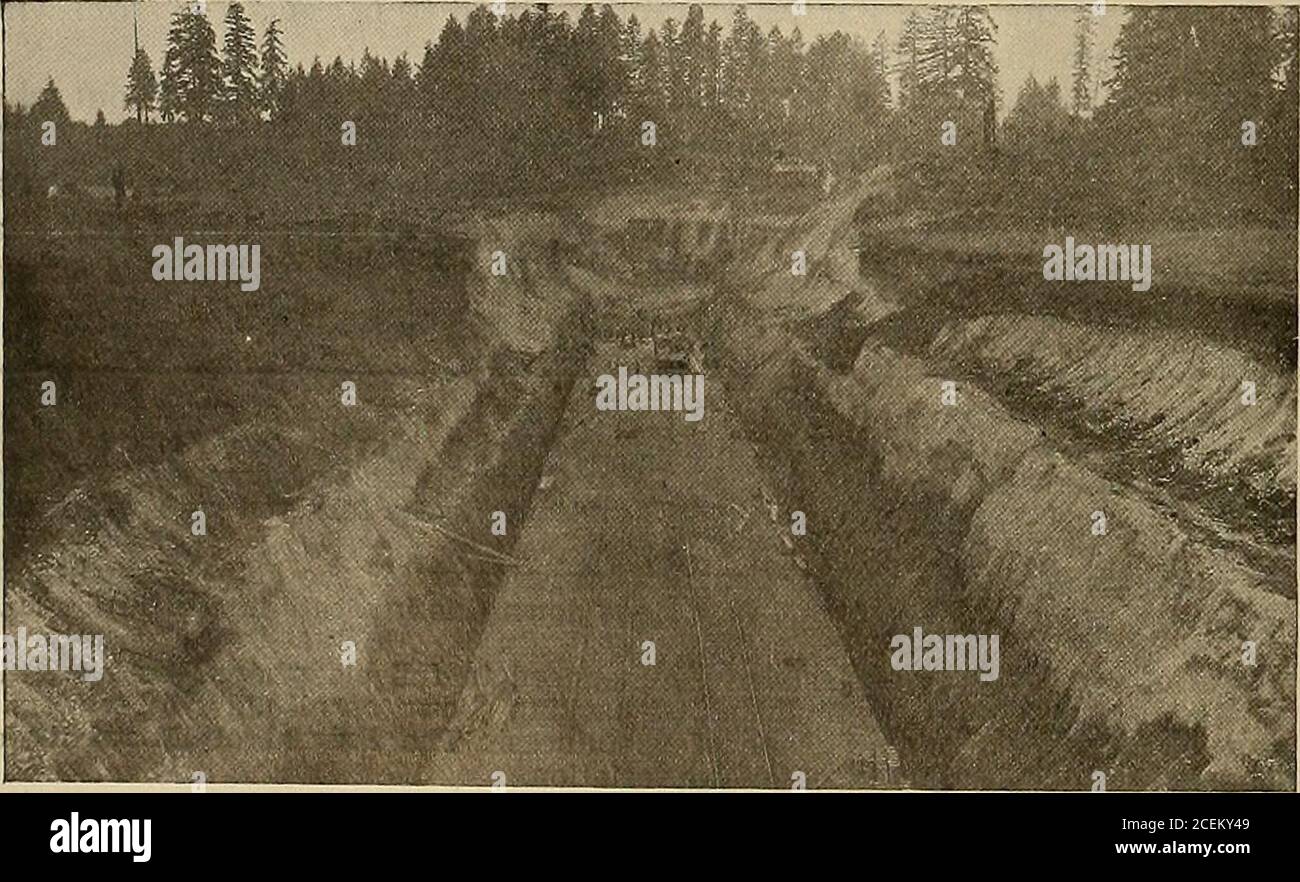 . Journal of electricity. 600,000 yard cut and covered flume—outlet ...