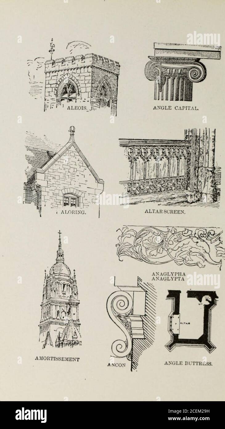 . The American glossary of architectural terms, being a concise and ...