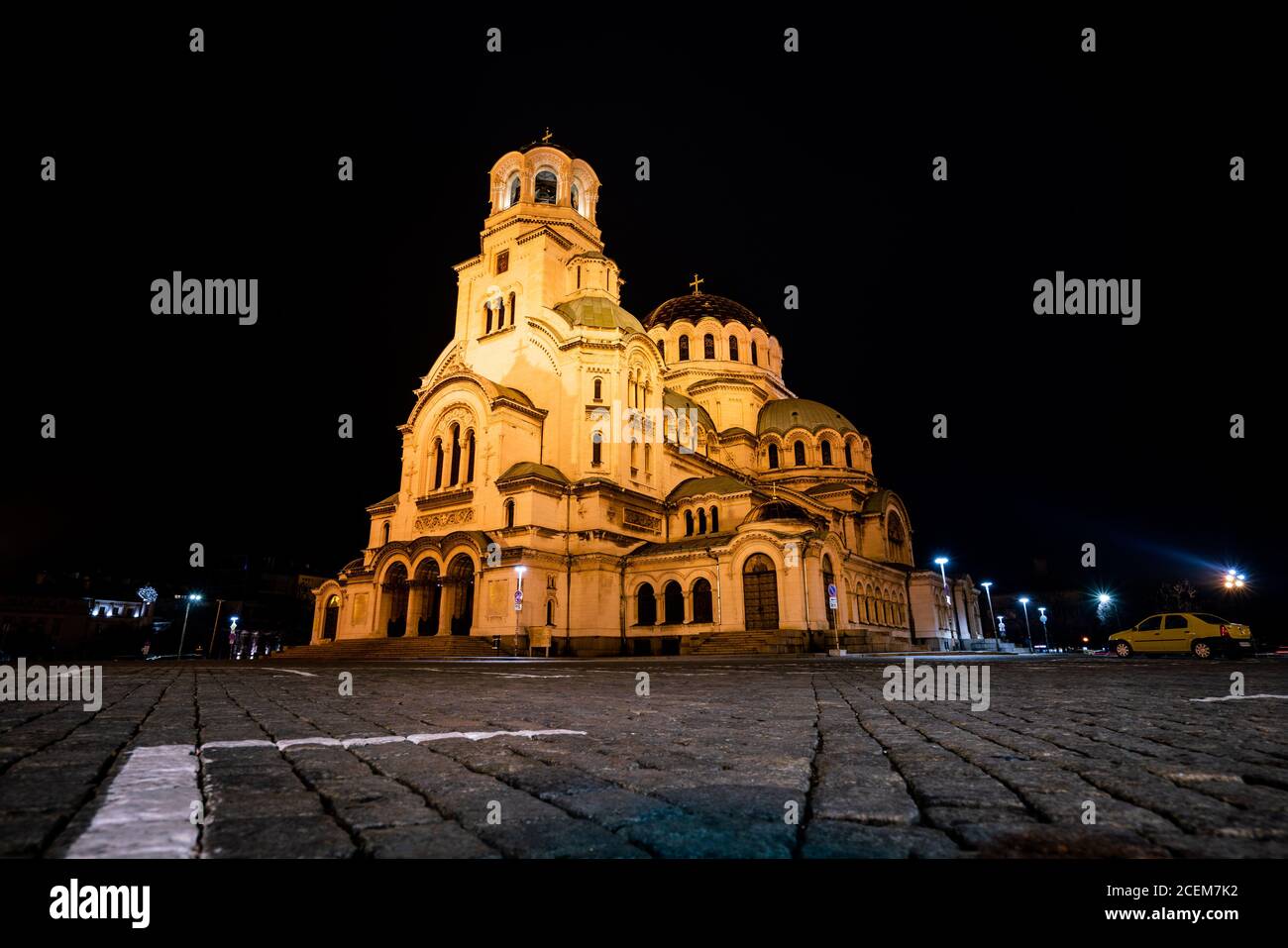 Sofia night view hi-res stock photography and images - Alamy