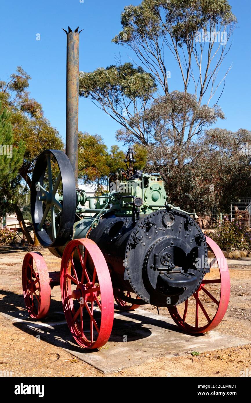 Marshall single cylinder portable engine, historical museum ...